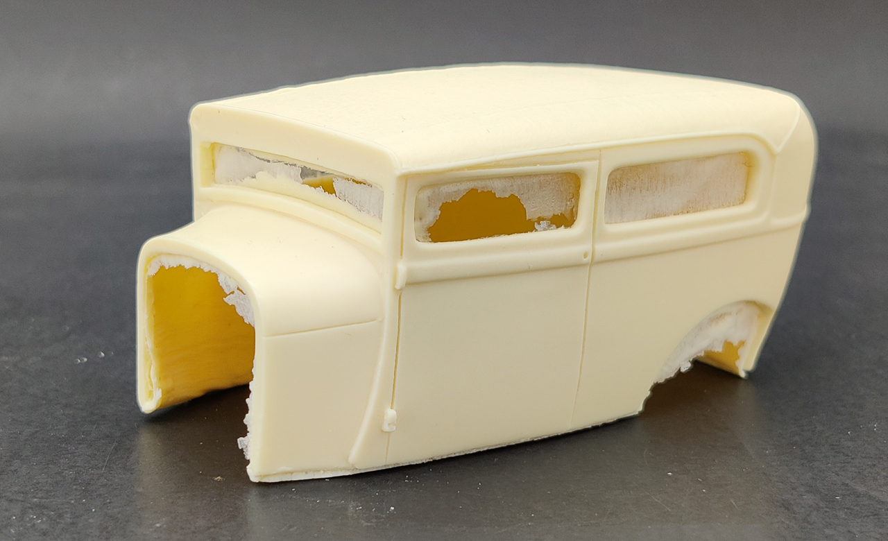Jimmy Flintstone Resin 1928 Ford Chopped Top - Spotlight Hobbies