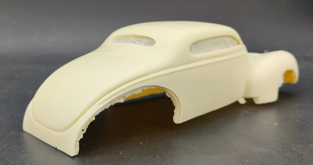 Jimmy Flintstone Resin 1940 Ford Hardtop Coupe Chopped Top - Spotlight ...