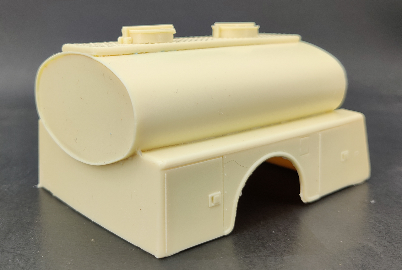 Jimmy Flintstone Resin Tanker Truck Box - Spotlight Hobbies