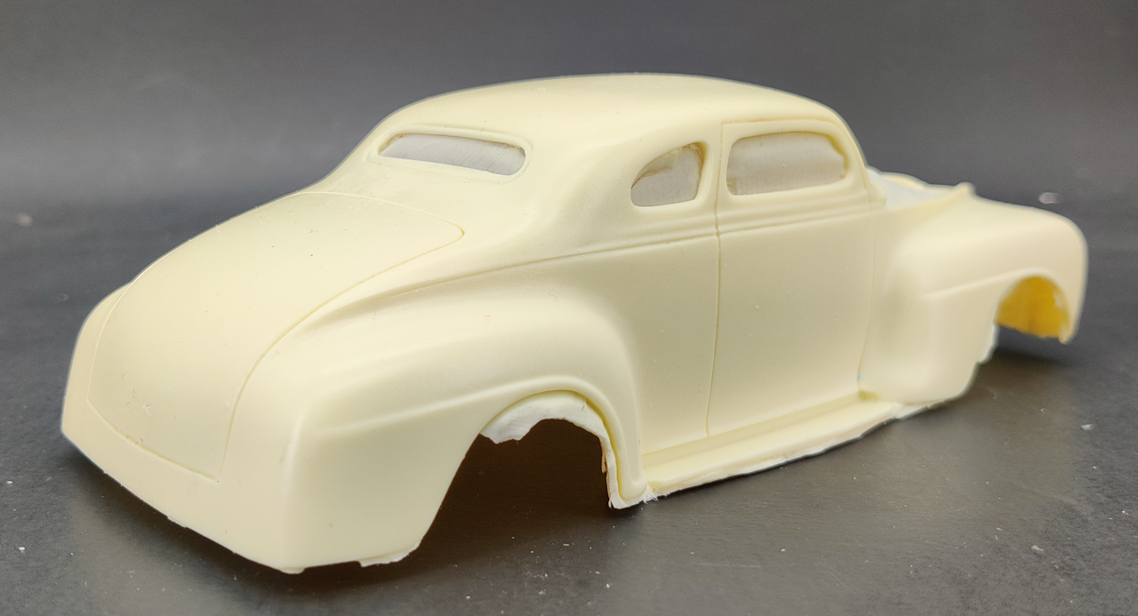 Jimmy Flintstone Resin 1941 Plymouth Chopped Top - Spotlight Hobbies