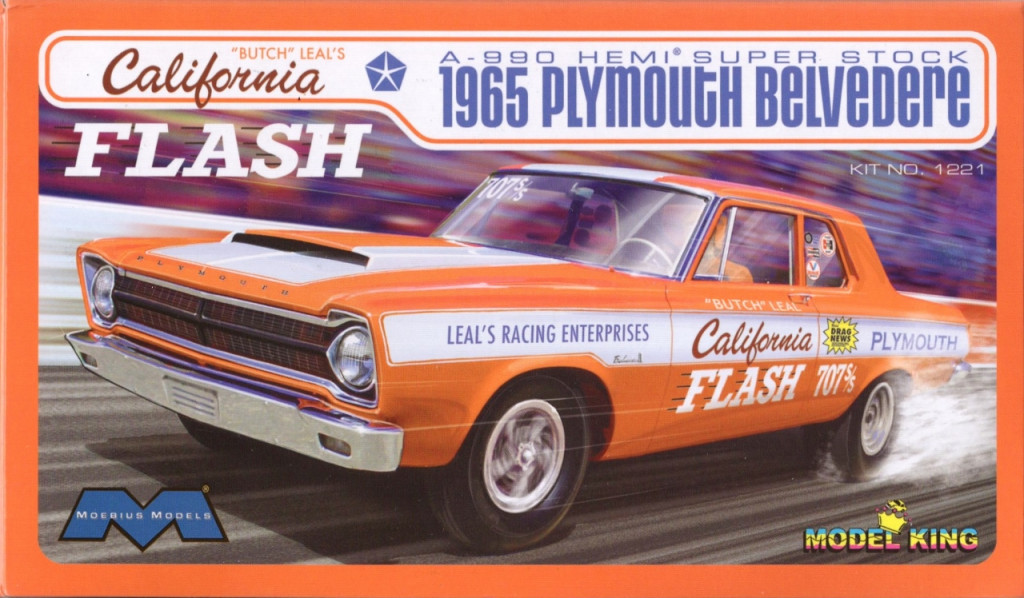 Moebius Butch Leal "California Flash" 1965 Plymouth Belvedere 2 Door ...