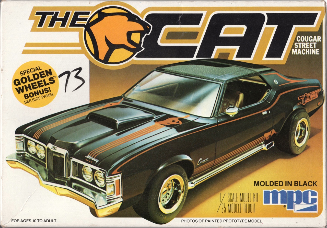 MPC 1973 Mercury Cougar Hardtop "The Cat" - Stock or Street Machine ...