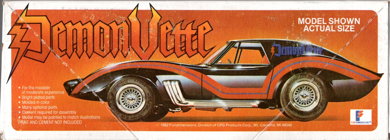 MPC "Demon Vette" Chevy Corvette - Spotlight Hobbies