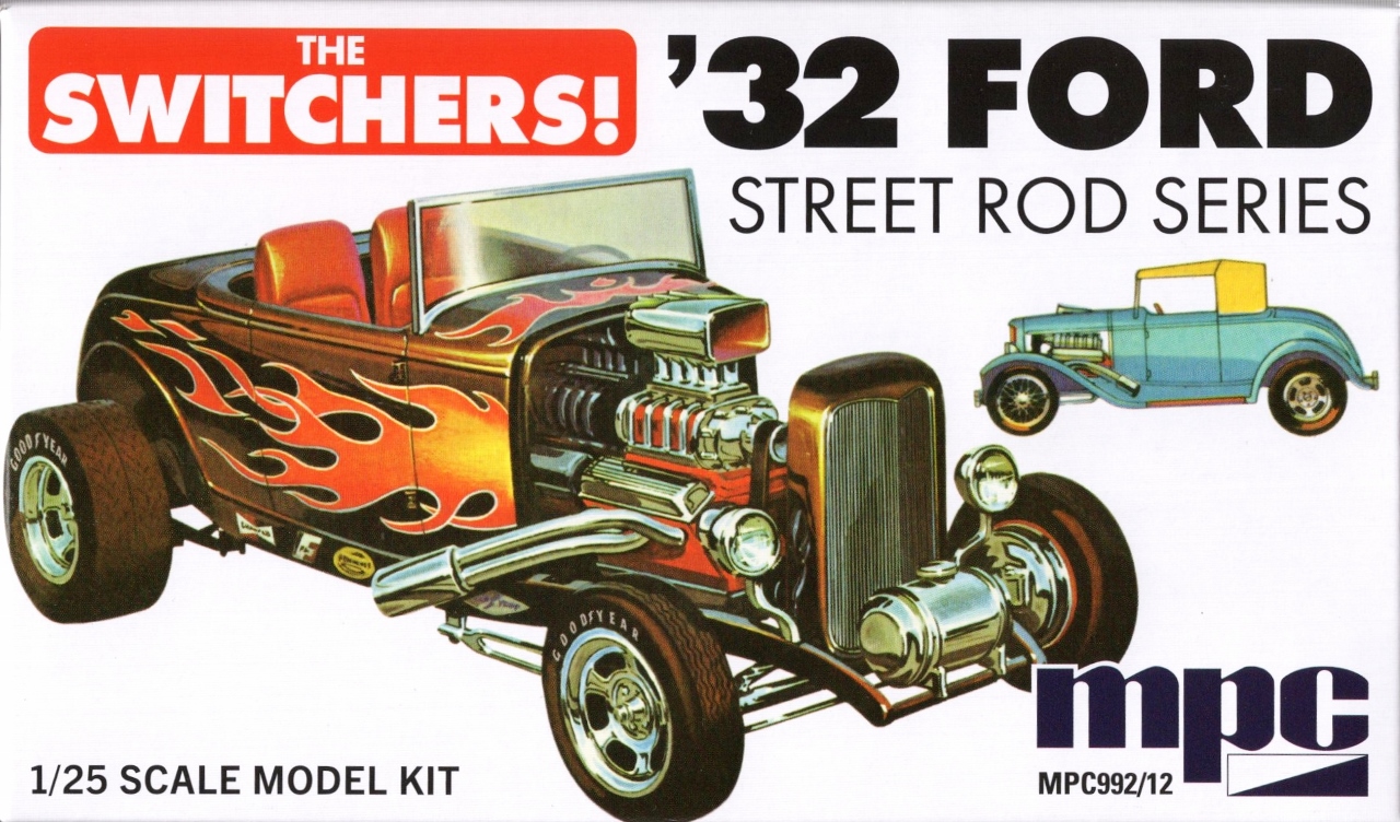 MPC 1932 Ford 5-Window Coupe or Roadster "Switchers" Street Rod ...