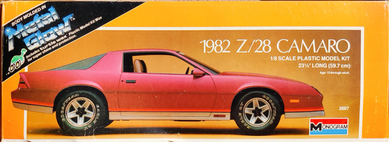 Monogram 1982 Chevy Camaro Z-28 Coupe - 1/8th Scale - Spotlight Hobbies