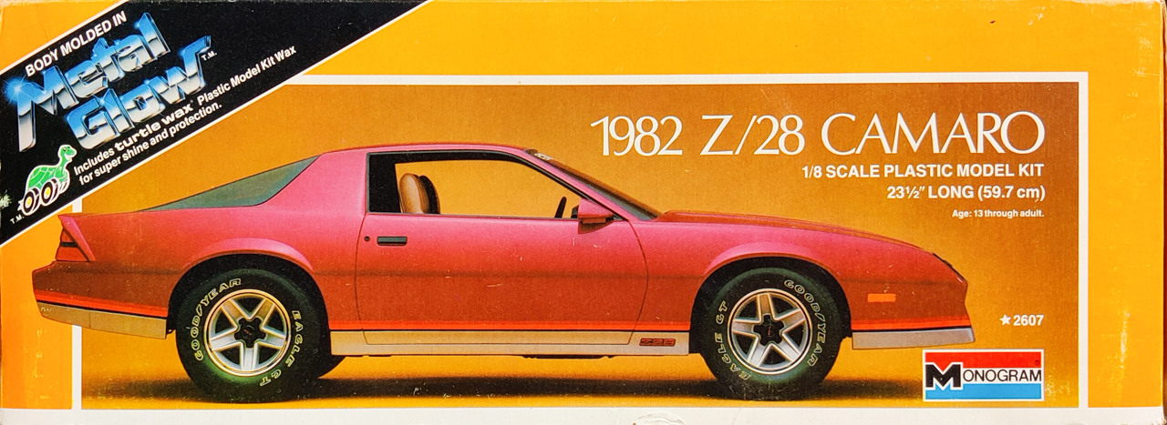 Monogram 1982 Chevy Camaro Z-28 Coupe - 1/8th Scale - Spotlight Hobbies