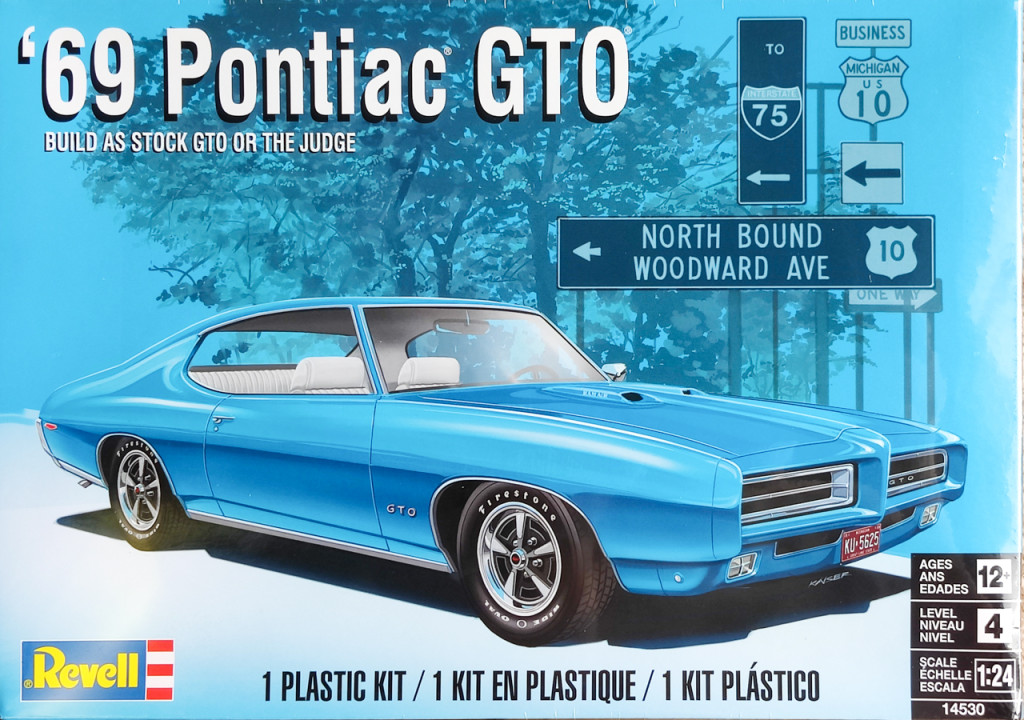 Revell (Monogram) 1969 Pontiac GTO - Stock or "The Judge" - Spotlight ...