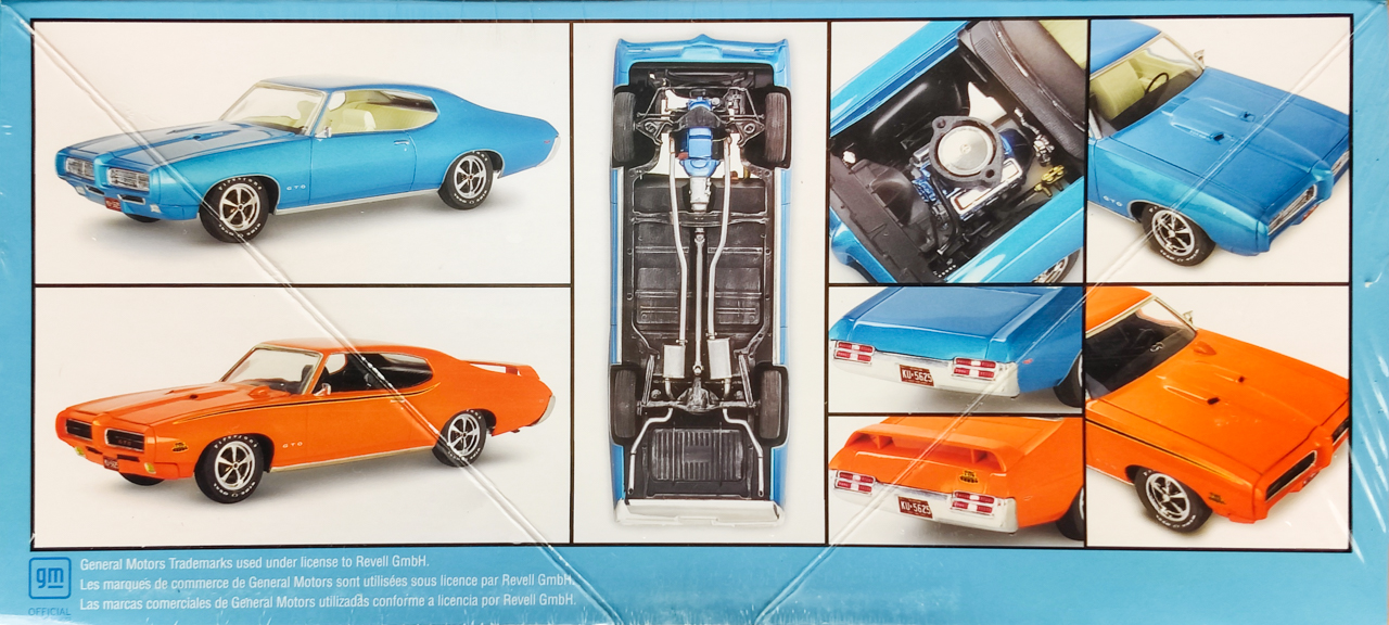 Revell (Monogram) 1969 Pontiac GTO - Stock or "The Judge" - Spotlight ...