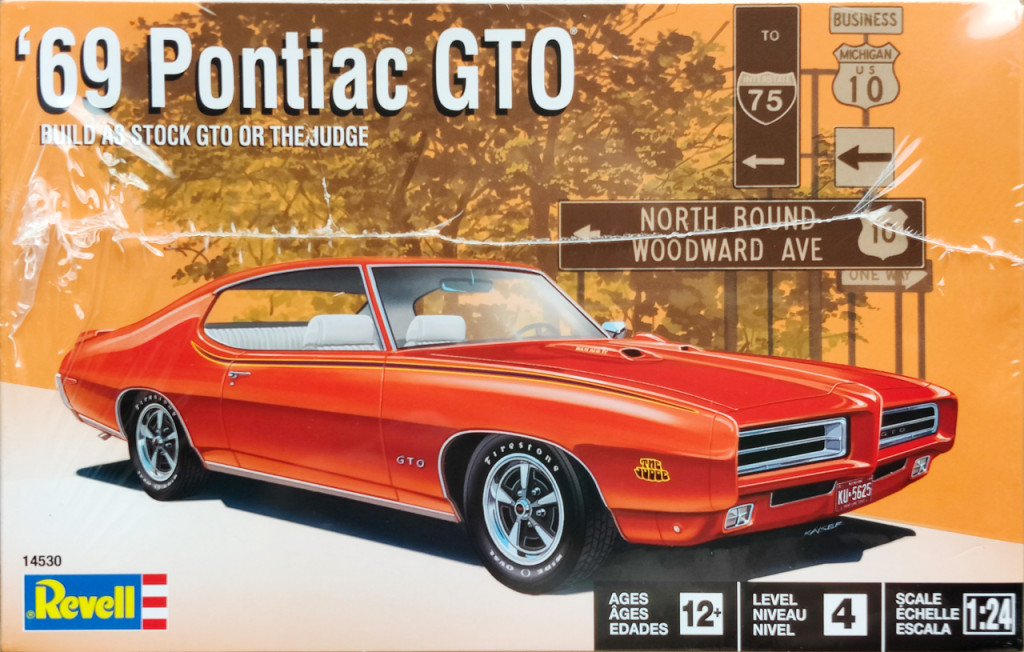 Revell (Monogram) 1969 Pontiac GTO - Stock or "The Judge" - Spotlight ...