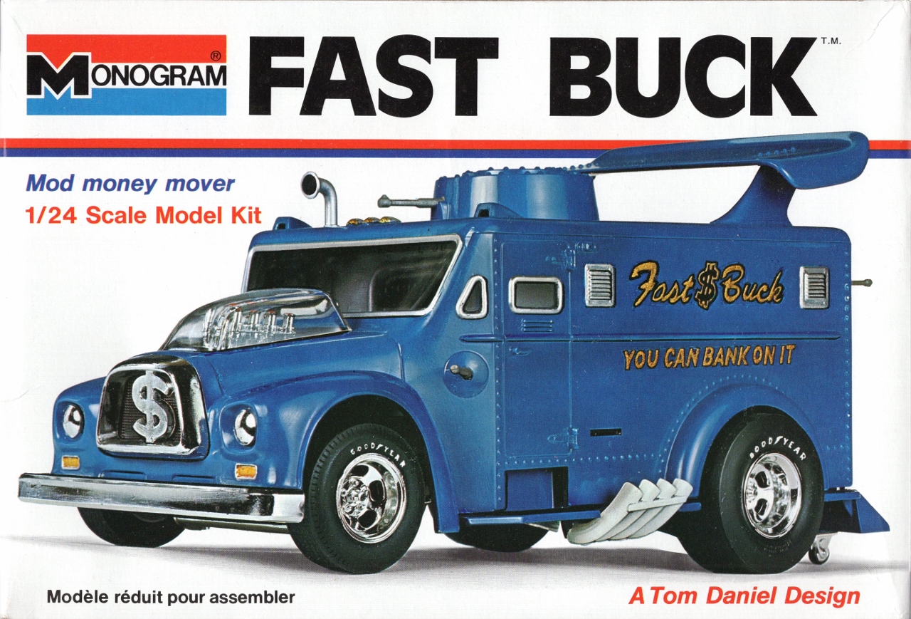 Monogram "Fast Buck" Tom Daniel Custom Armored Truck Show Rod ...
