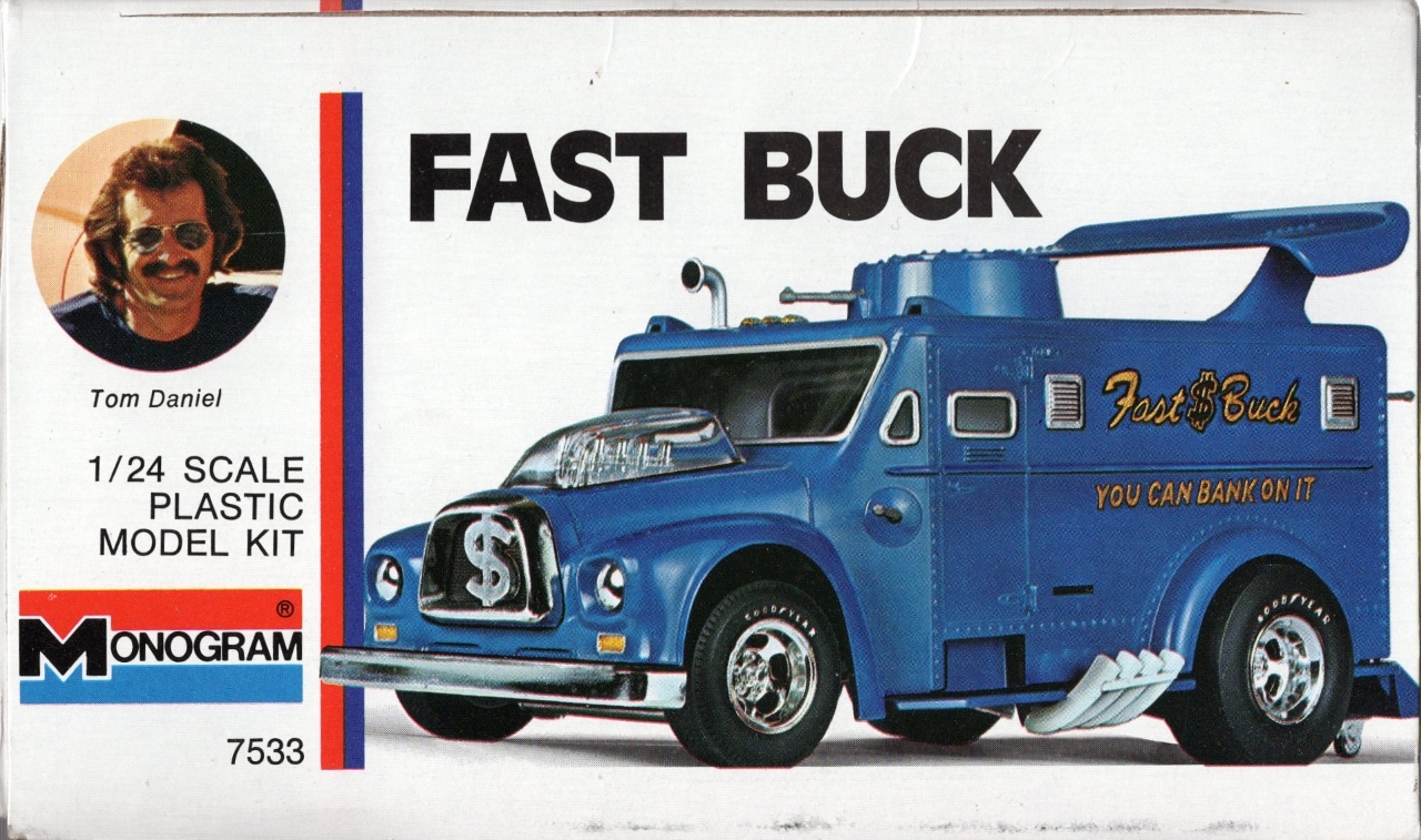Monogram "Fast Buck" Tom Daniel Custom Armored Truck Show Rod ...