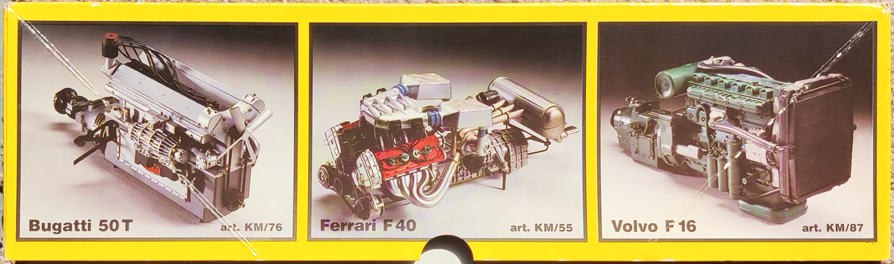 Pocher 1984 Ferrari Testarossa 5.0 Engine - 1/8 Scale - Spotlight Hobbies