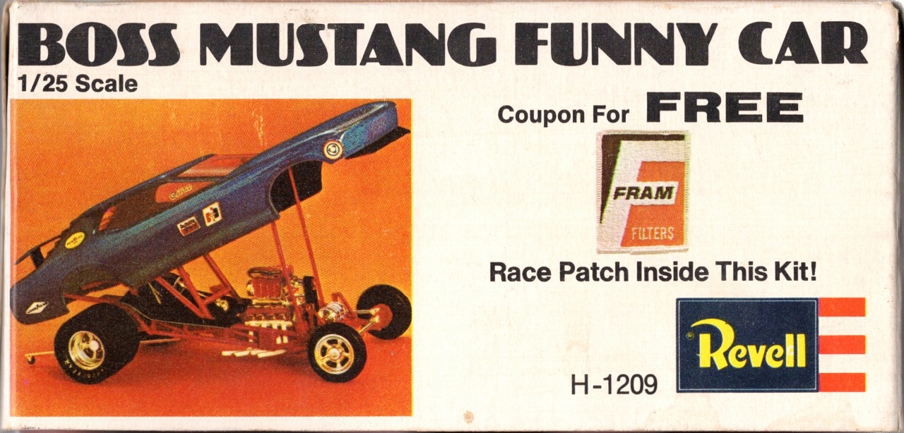 Revell 1970 Ford Boss Mustang Funny Car - Spotlight Hobbies