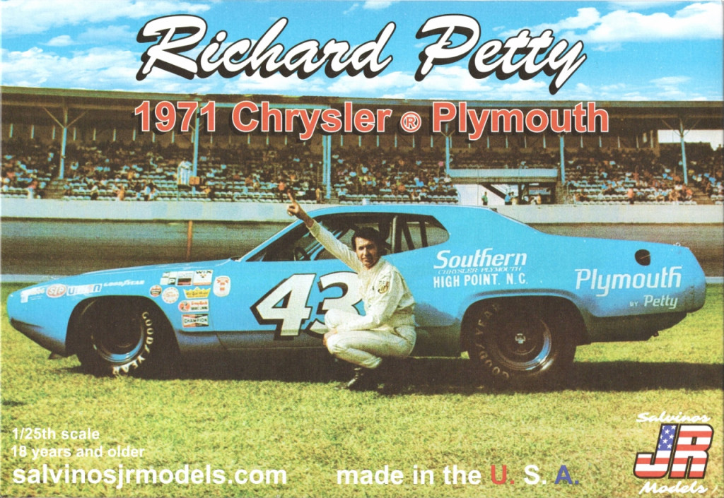 Salvinos Jr. Models Richard Petty 1971 Chrysler Plymouth - Spotlight ...
