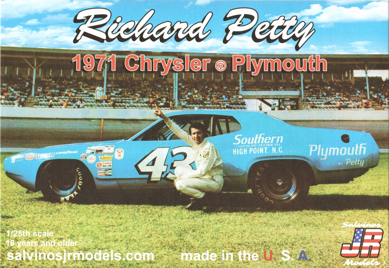 Salvinos Jr. Models Richard Petty 1971 Chrysler Plymouth - Spotlight ...