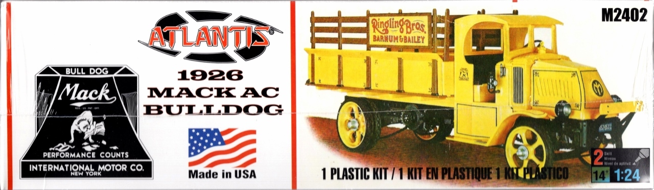 Atlantis (Monogram) 1926 Mack Bulldog "Ringling Bros" Stake Truck ...