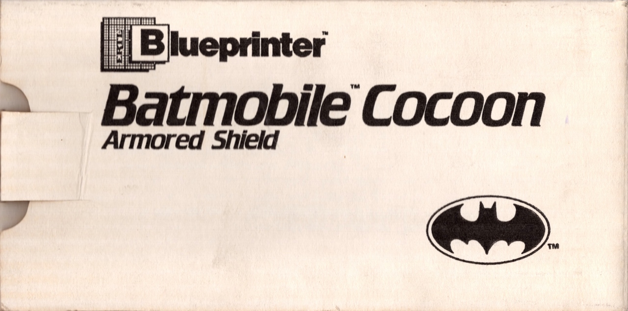 AMT Blueprinter "Batmobile Cocoon" Batman Armored Shield - Spotlight ...