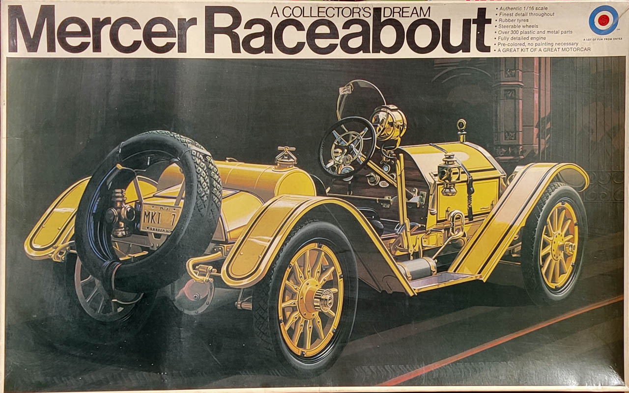 Entex 1911-1914 Mercer Raceabout - 1/16 Scale - Spotlight Hobbies