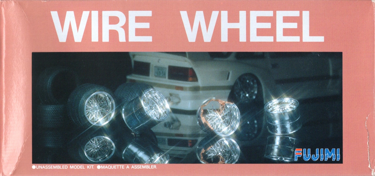 Fujimi Wire Spoke Wheels and Tires - Spotlight Hobbies