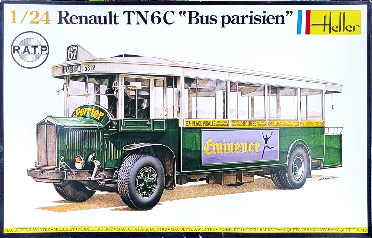 Heller Renault TN6C "Bus parisien" Bus - Spotlight Hobbies