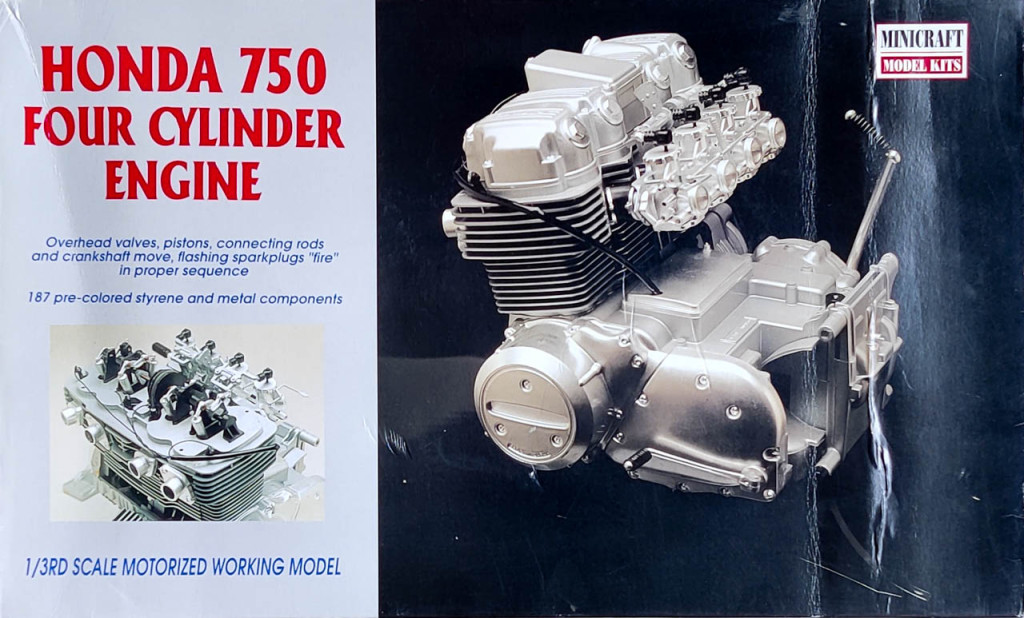 Minicraft Honda 750 Four Cylinder Engine - 1/3rd Scale - Spotlight Hobbies