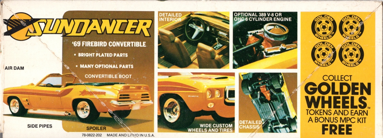 MPC 1969 Pontiac Firebird Convertible "Sundancer" - Spotlight Hobbies