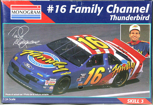Monogram Ted Musgrave #16 "Family Channel" 1995 Ford Thunderbird ...