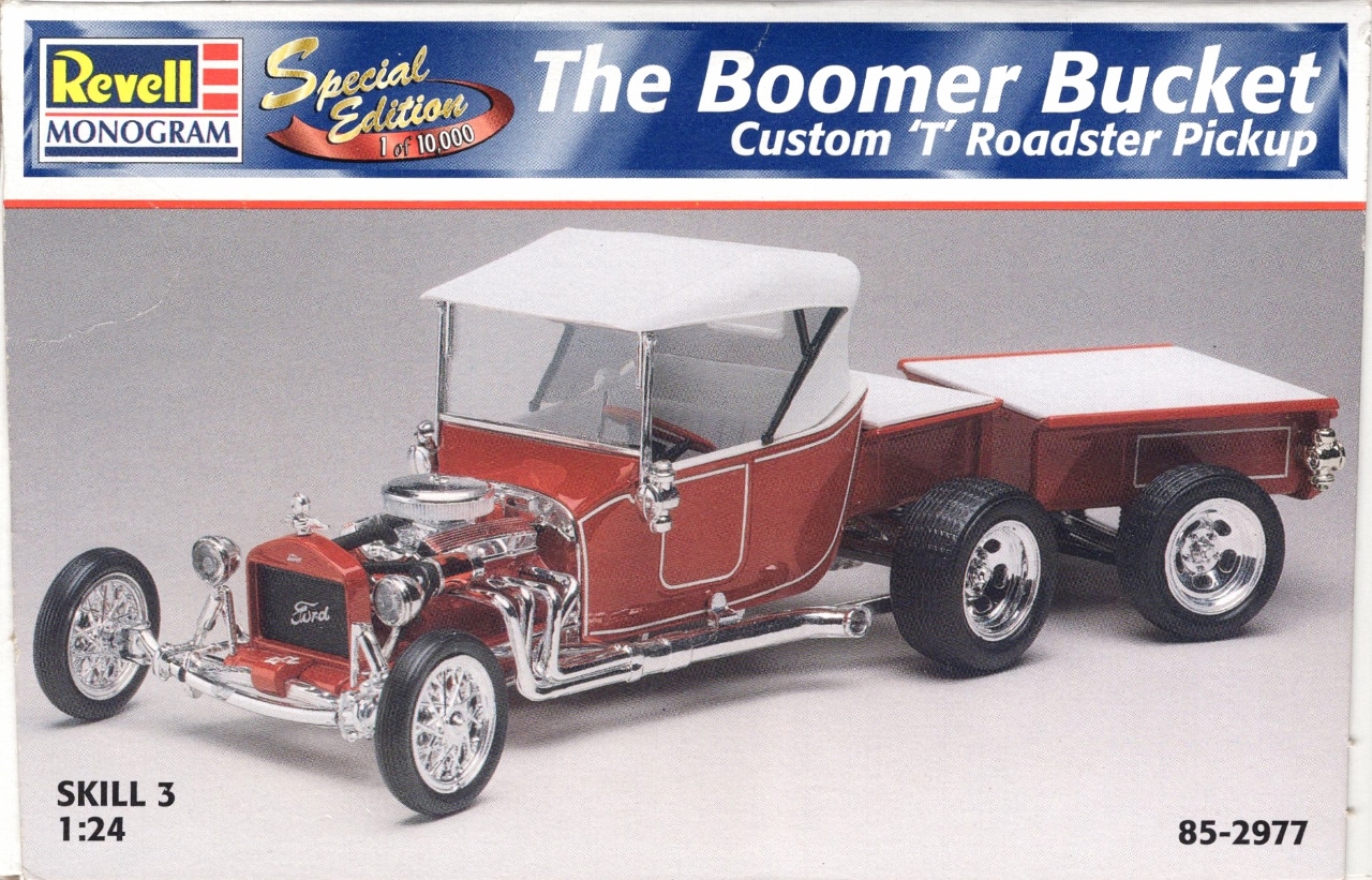 Revell/Monogram “Boomer Bucket” 1924 Ford “T” Roadster with Trailer ...