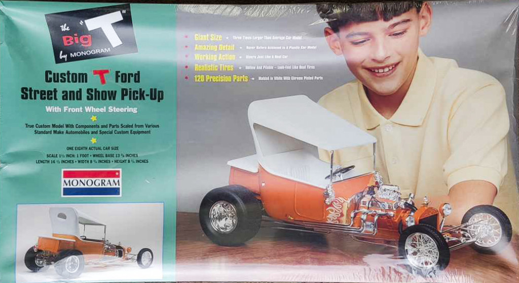 Monogram 1924 Ford Model "T" Roadster Pickup Street Rod "The Big 'T ...