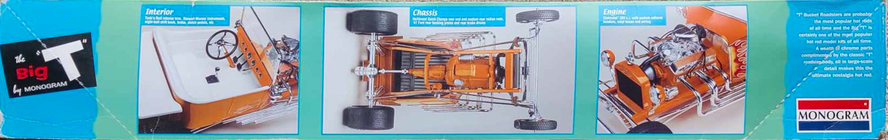 Monogram 1924 Ford Model "T" Roadster Pickup Street Rod "The Big 'T ...