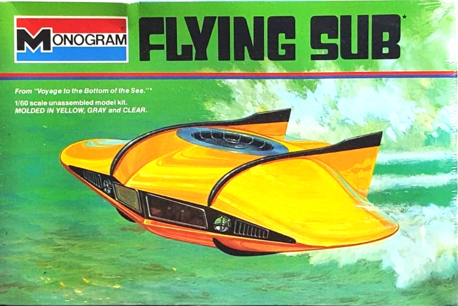 Monogram “Voyage To The Bottom Of The Sea” Flying Sub - Spotlight Hobbies