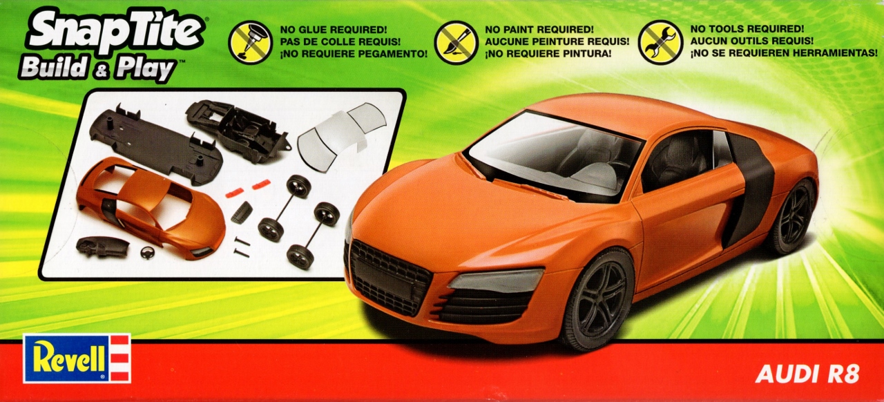 Revell Audi R8 - SnapTite - Spotlight Hobbies