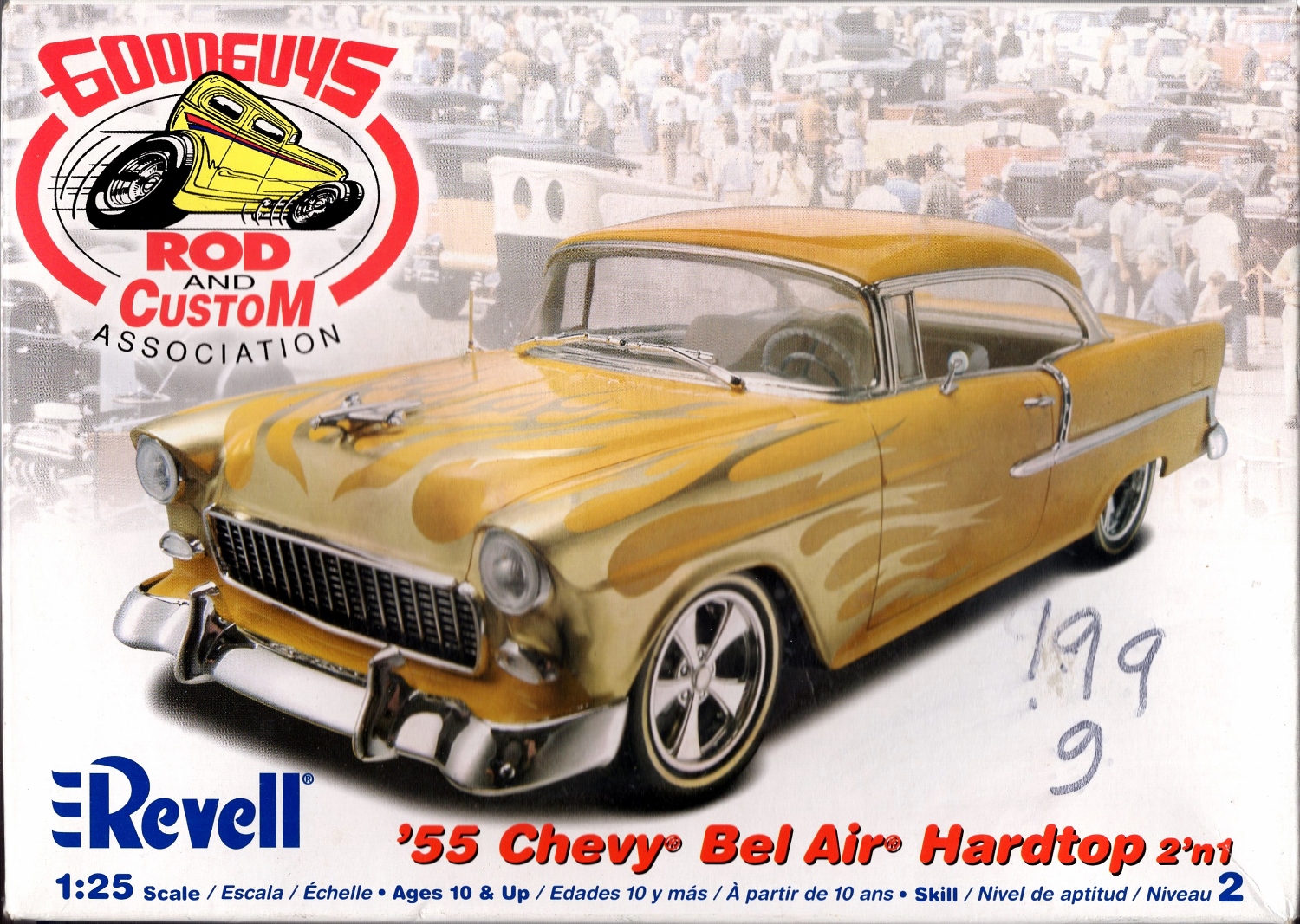 Revell 1955 Chevy Bel Air 2 Door Hardtop - Stock or Customized ...