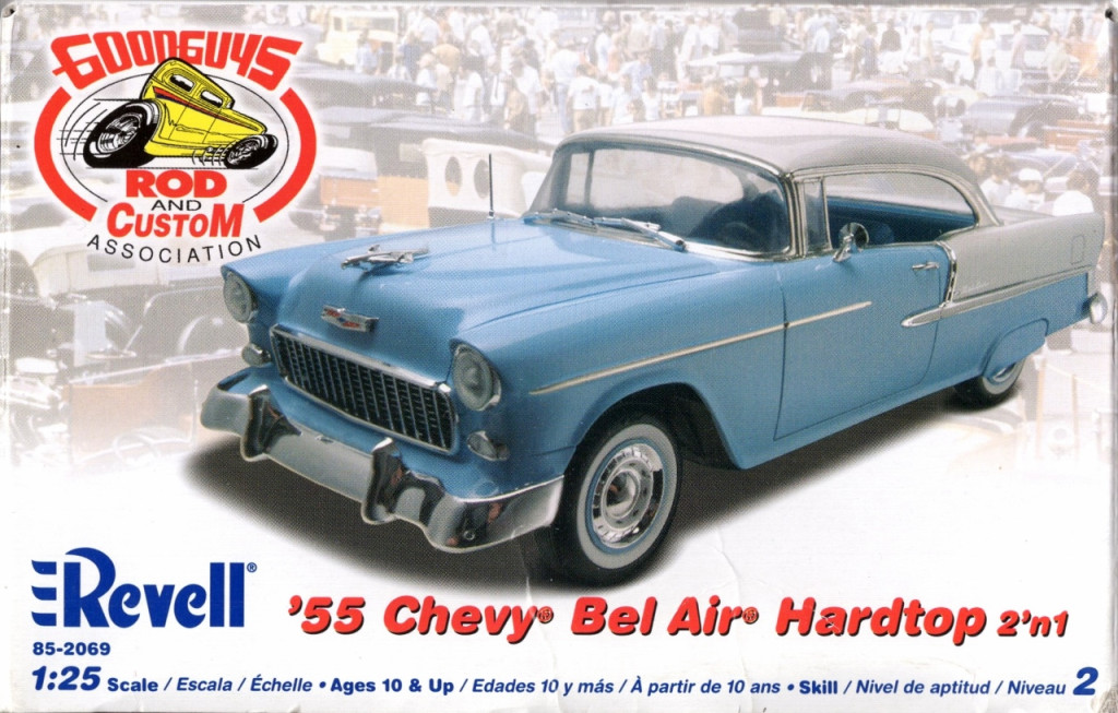 Revell 1955 Chevy Bel Air 2 Door Hardtop - Stock or Customized ...