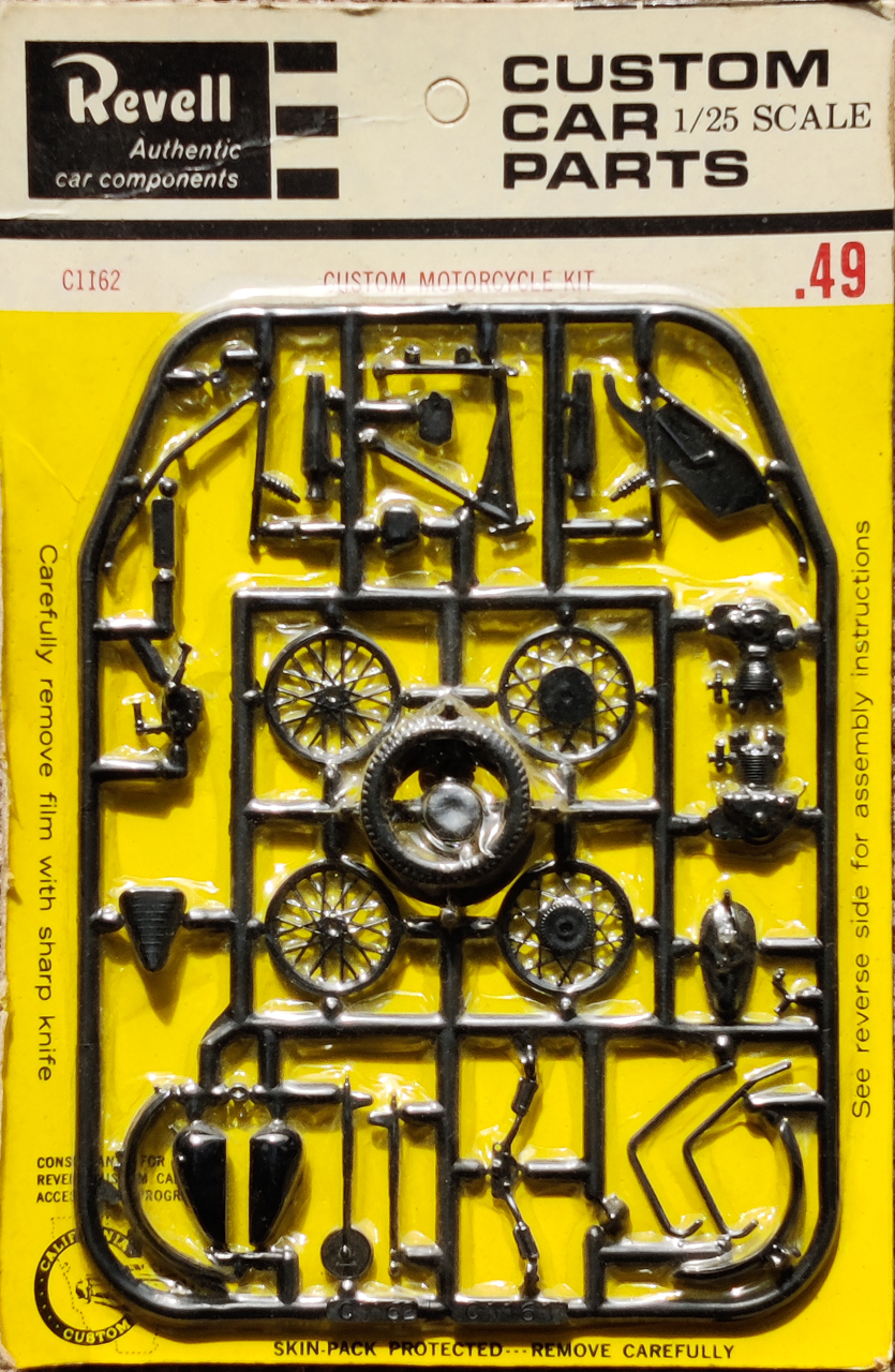 Revell "Triumph Custom Motorcycle" Parts Pack - Spotlight Hobbies