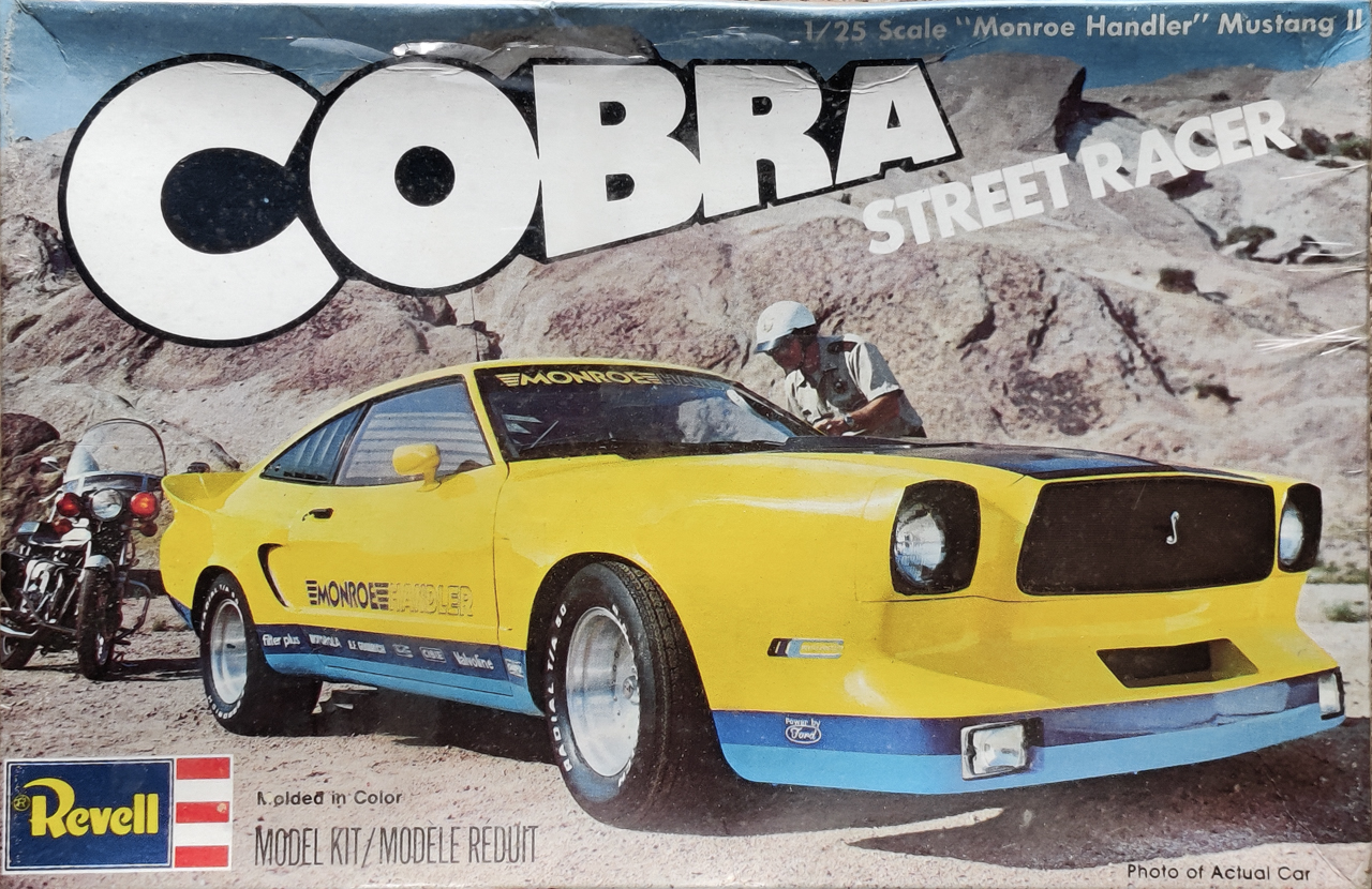 Revell 1977 Ford Mustang II Cobra "Monroe Handler" Street Racer ...