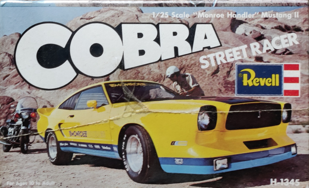 Revell 1977 Ford Mustang II Cobra "Monroe Handler" Street Racer ...