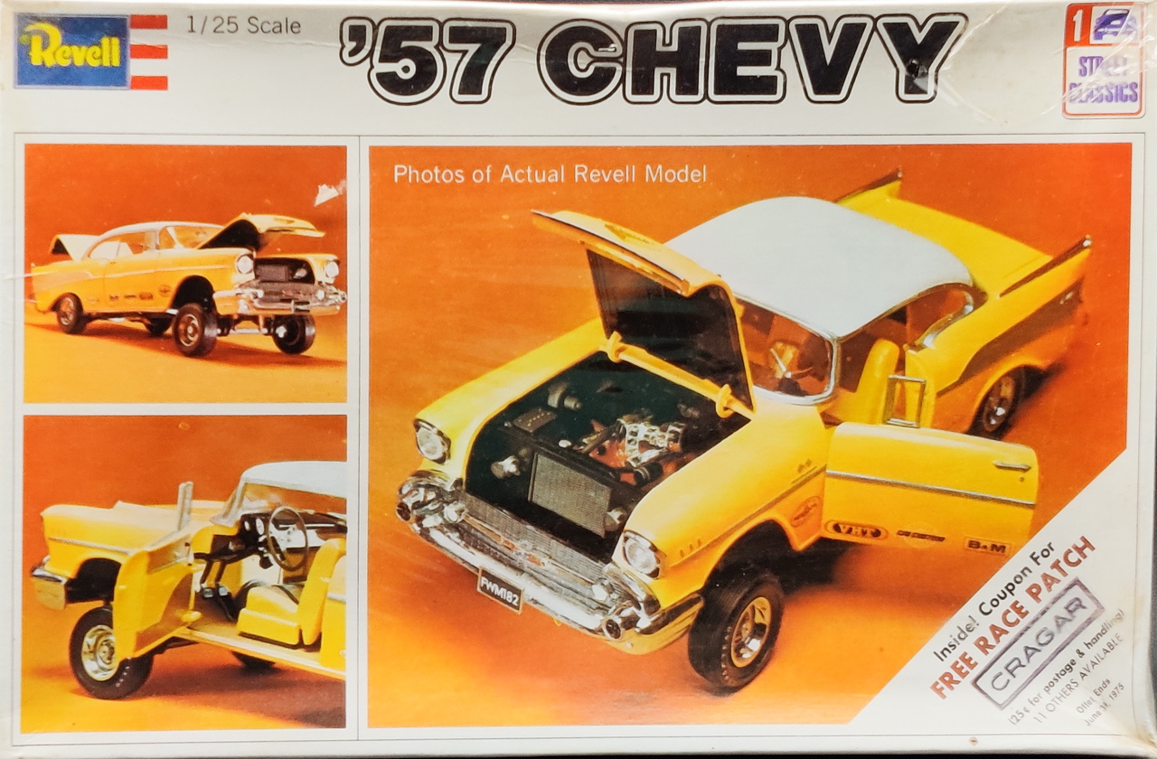 Revell 1957 Chevy Bel Air 2 Door Hardtop - Stock or Drag - Spotlight ...