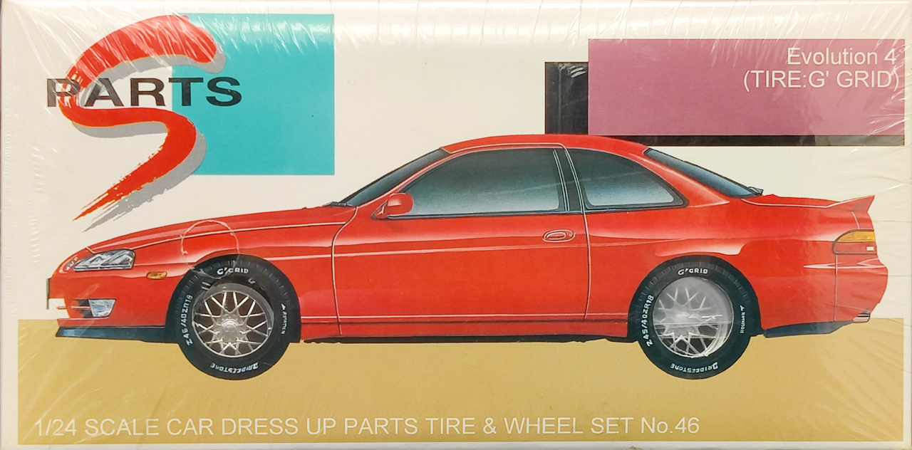 Aoshima Evolution 4 Wheels with Bridgestone G' Grid Tires - Spotlight ...