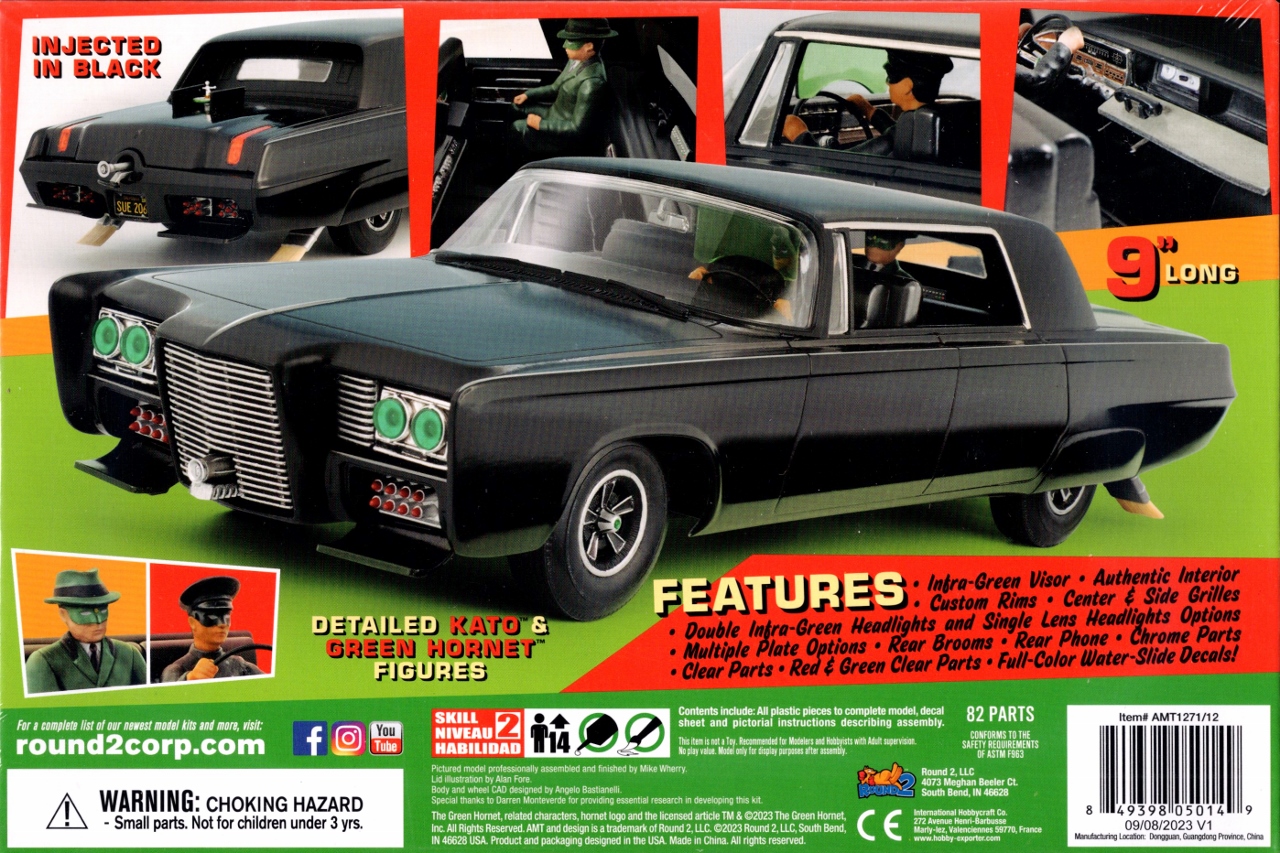 AMT The Green Hornet's "Black Beauty" 1966 Chrysler Imperial 4-Door ...