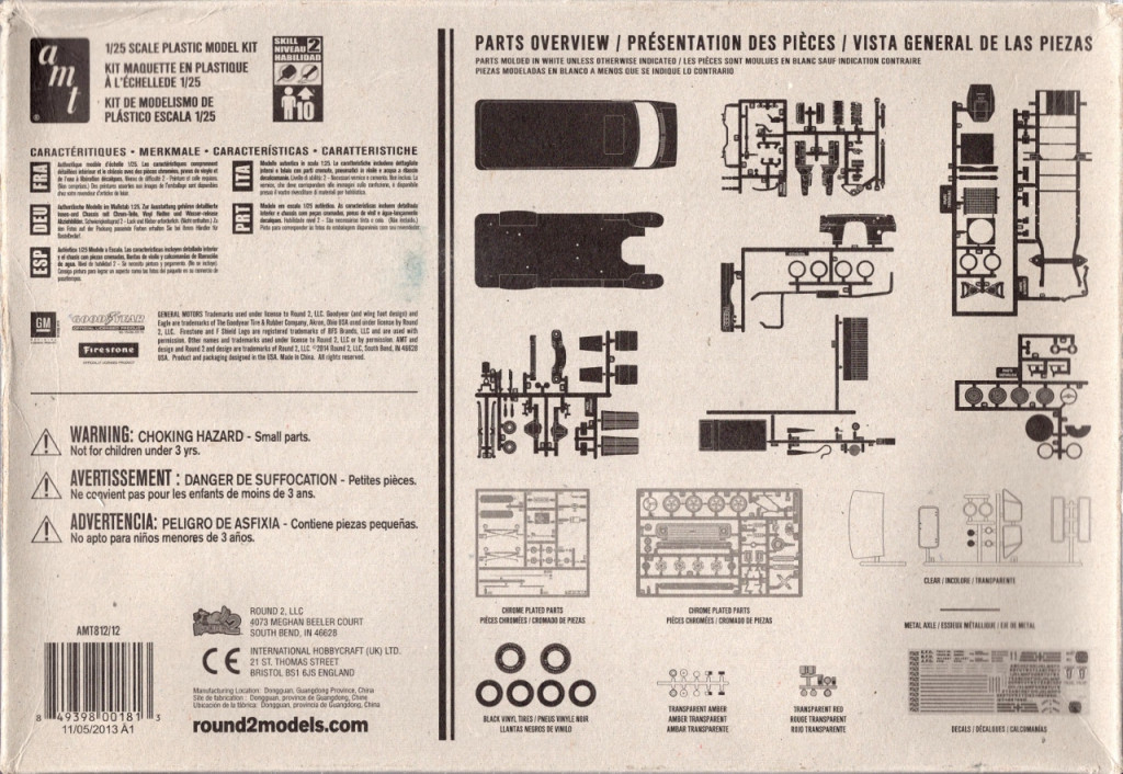 AMT 1975 Chevy Panel Rescue Van – Stock, Custom, Police or Fire Rescue ...