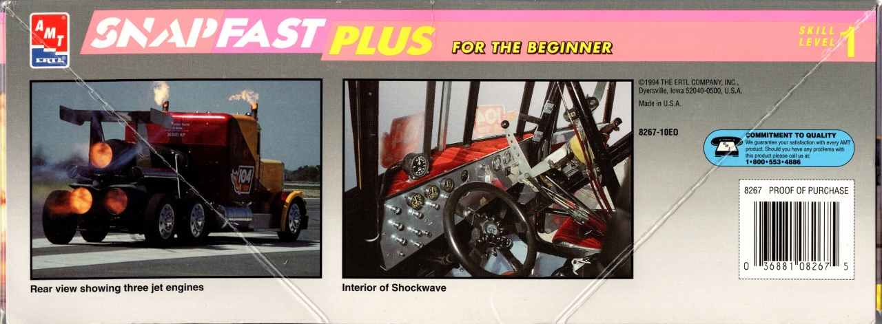 AMT “Shock Wave” Jet Powered Semi Truck by Les Shockley - SnapFast Plus ...