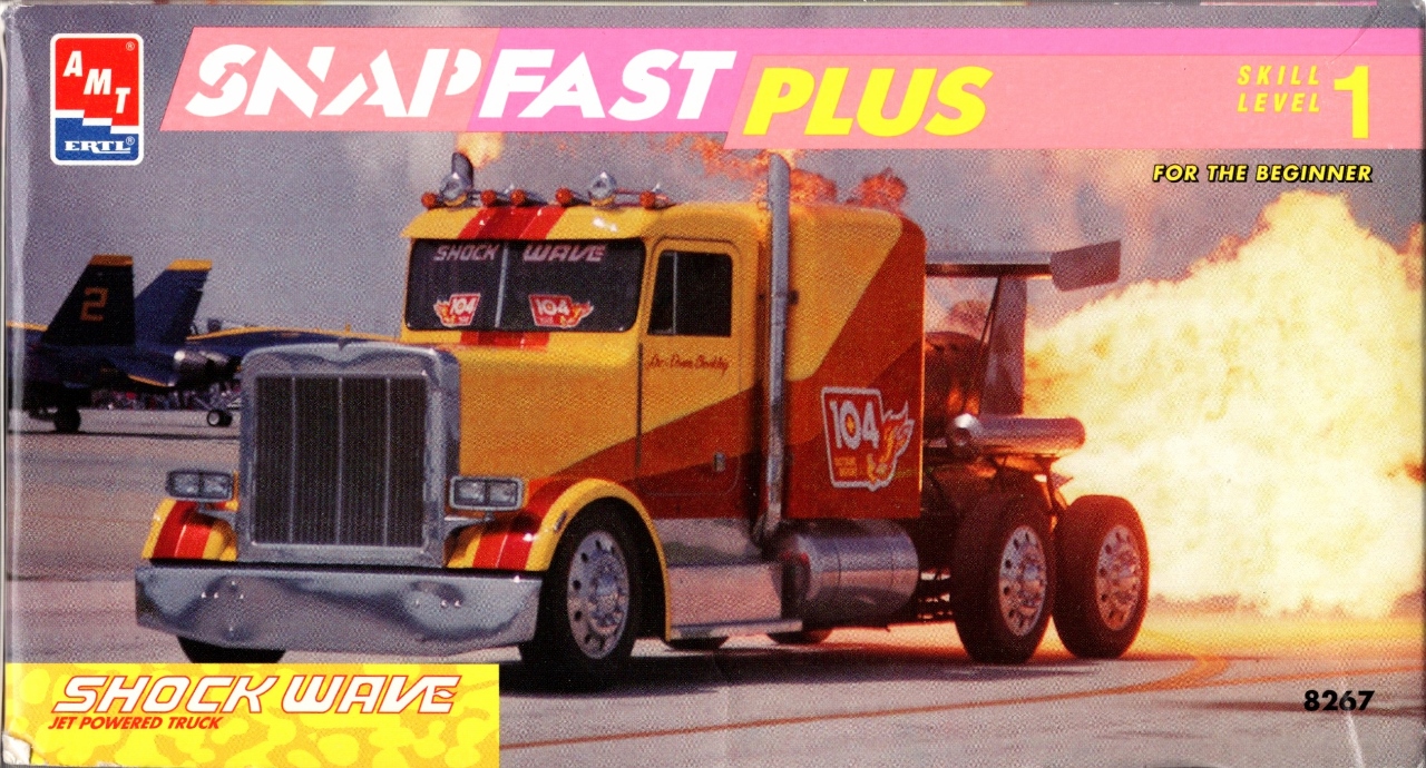 AMT “Shock Wave” Jet Powered Semi Truck by Les Shockley - SnapFast Plus ...