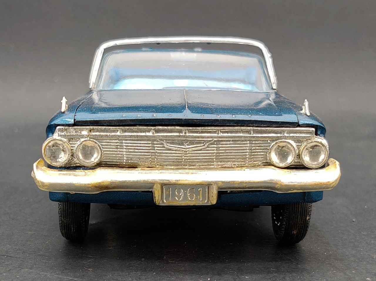 SMP 1961 Chevy Impala Convertible Built Kit - Spotlight Hobbies