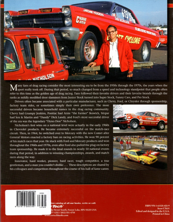 “Dyno” Don: The Cars and Career of Dyno Don Nicholson by Doug Boyce - Spotlight Hobbies