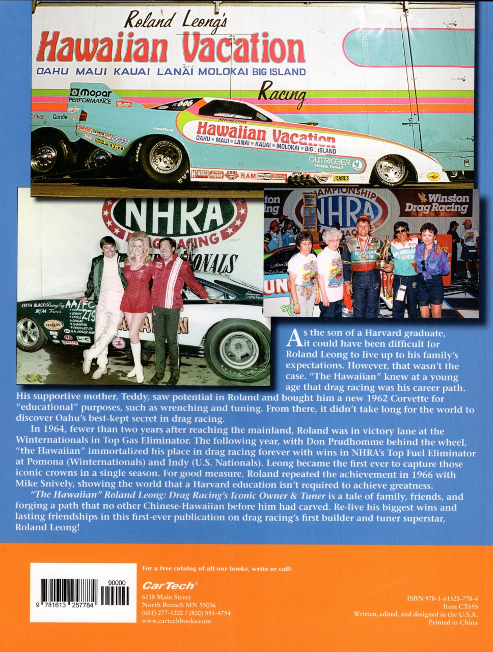 Roland Leong "The Hawaiian": Drag Racing's Iconic Owner & Tuner ...