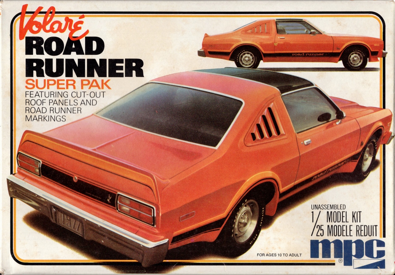 MPC 1977 Plymouth Volare Road Runner - Spotlight Hobbies