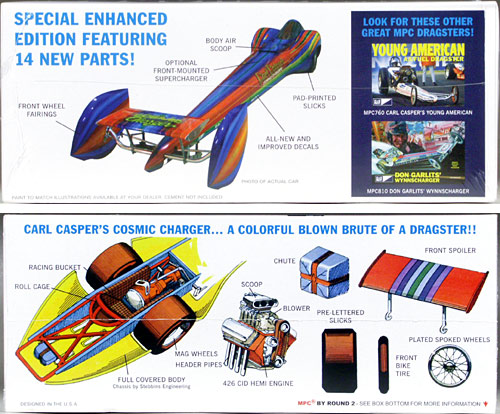 MPC Carl Casper "Cosmic Charger" Fuel Dragster - Spotlight Hobbies