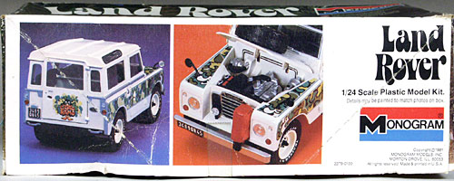 Monogram 1971-1985 Land Rover Series III Short Wheelbase (88 ...