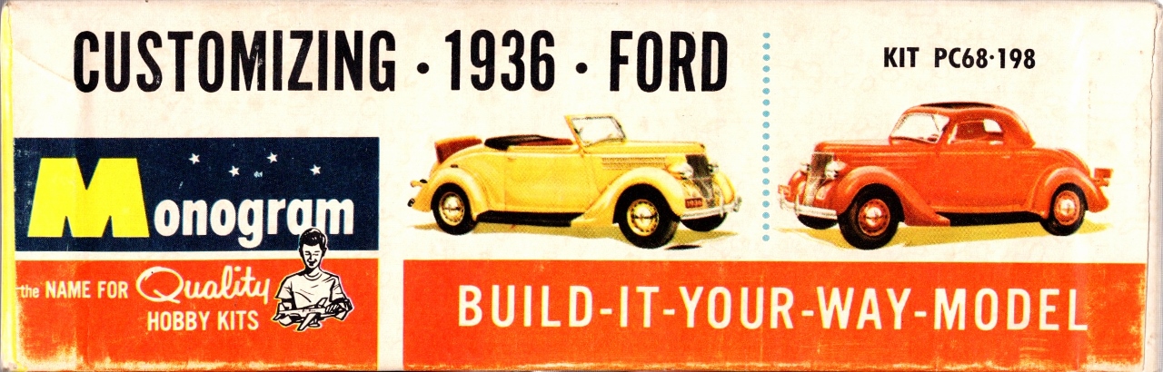 Monogram 1936 Ford 3-Window Coupe or Cabriolet - Spotlight Hobbies